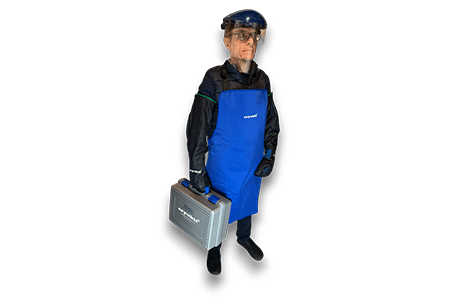 Laboratóriumi LN2 PPE csomag - folyékony nitrogén, kriogén gázok